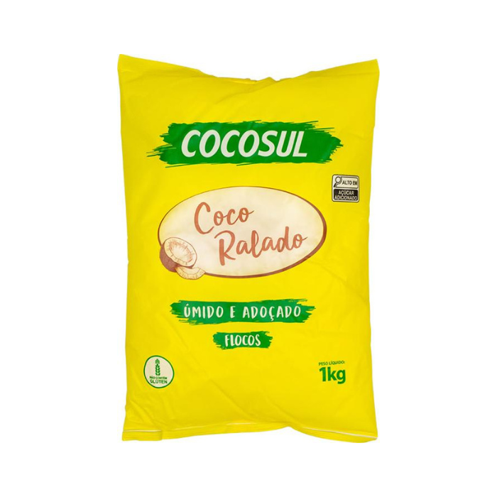 Coco Nac.Cocosul Flocos Umido 1Kg